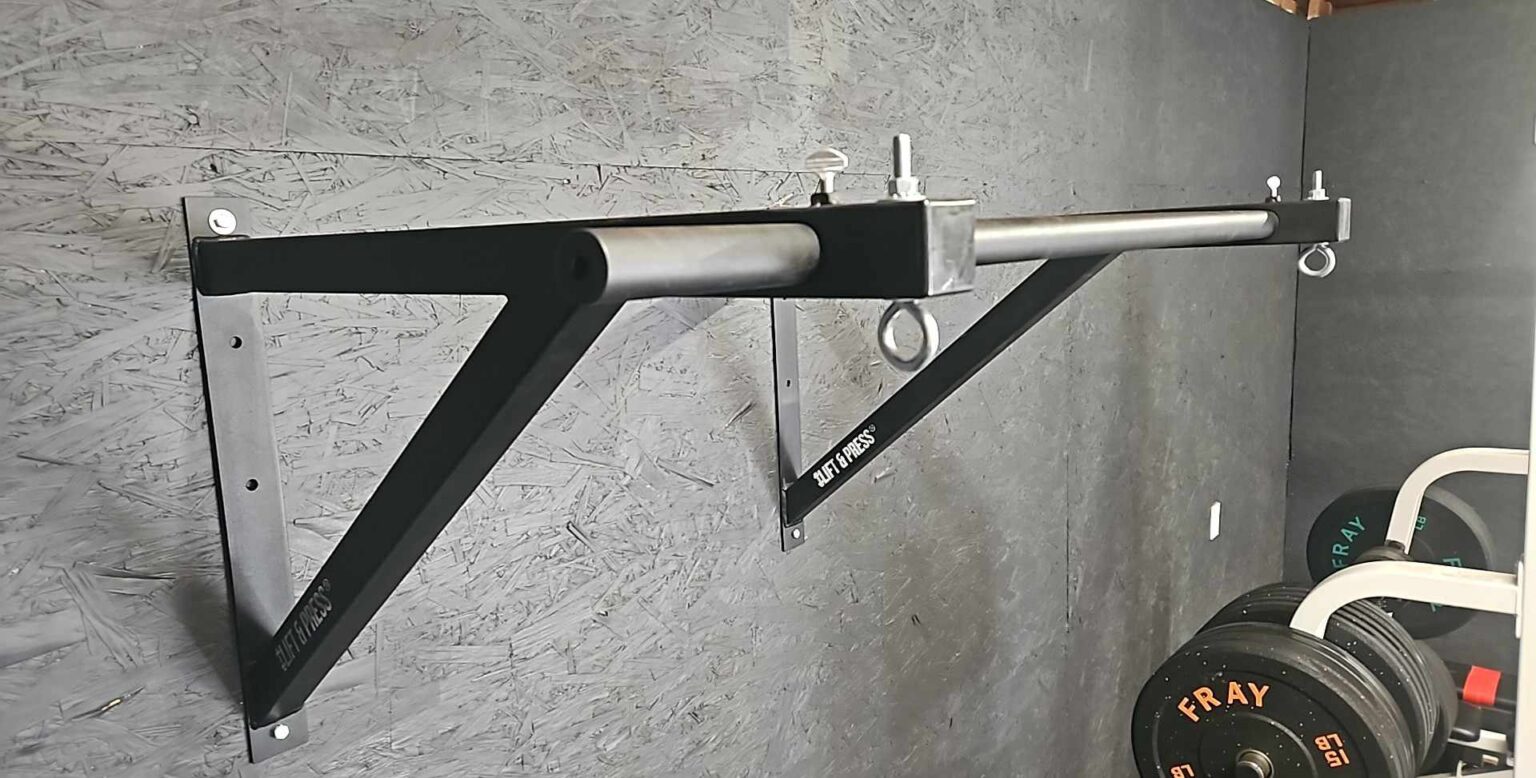Wall Mounted Commercial Pull Up Station | Lift and Press